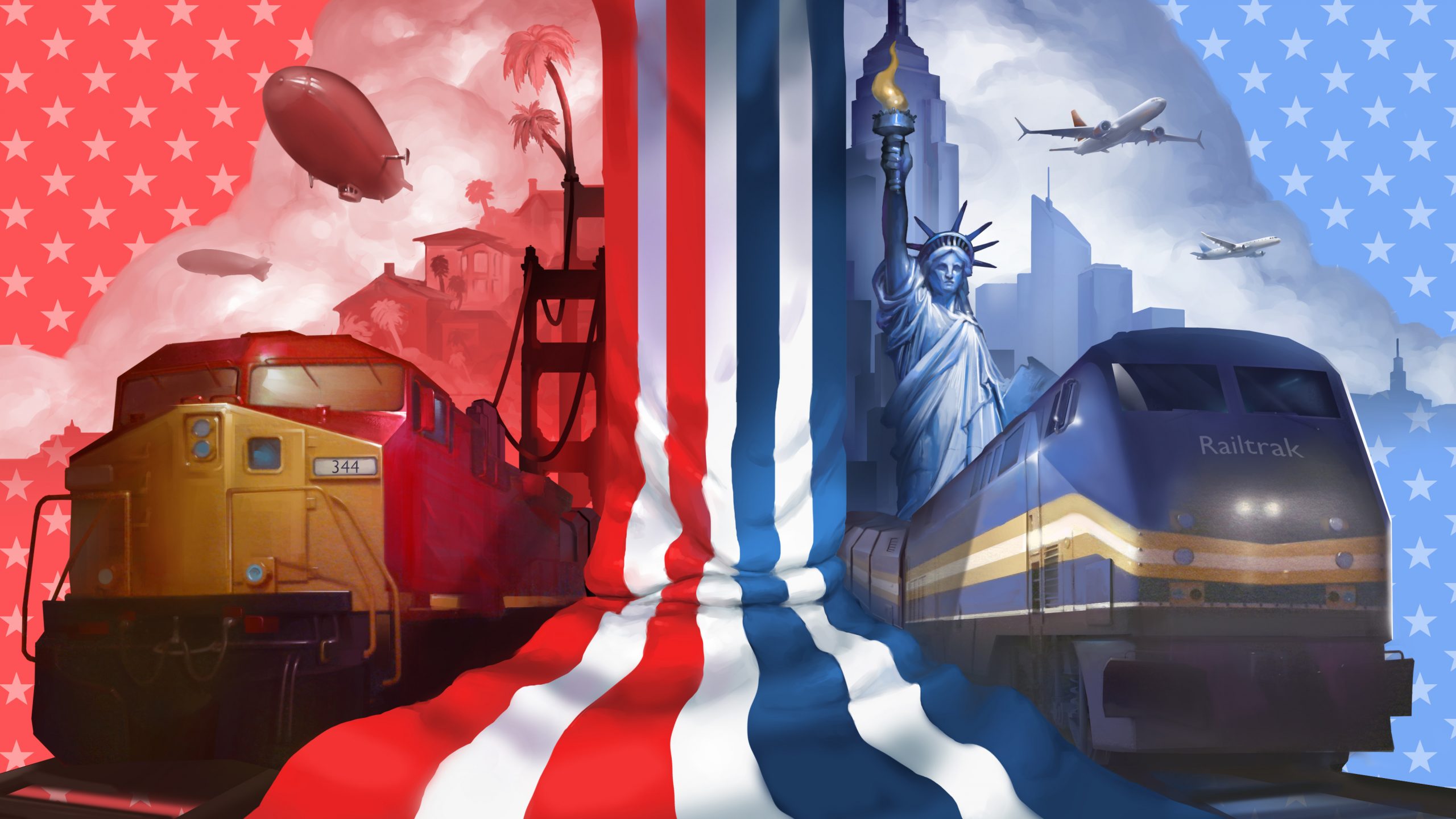 Rail Nation – American Dream - Free browser-based online strategy game ...